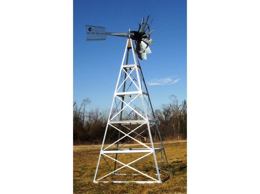 20' Four-Legged Deluxe Windmill | Herrmann's Fish Farm