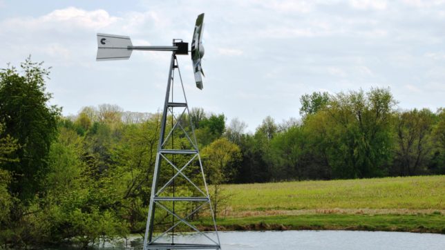 20′ Super Premier Windmill Aeration System | Herrmann's Fish Farm