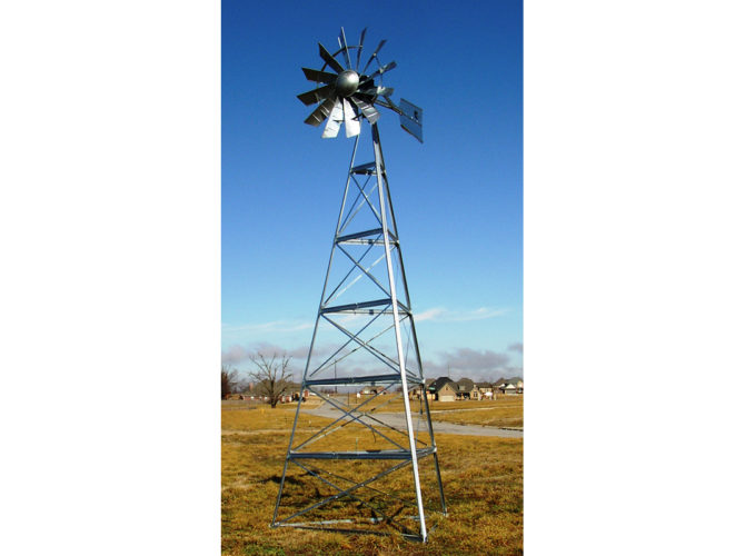 24' Windmill Deluxe Aeration System | Herrmann's Fish Farm