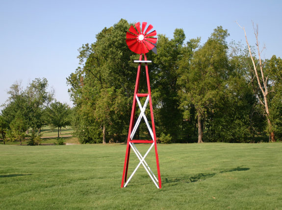 Large Backyard Windmills (Multiple Colors) | Herrmann's Fish Farm