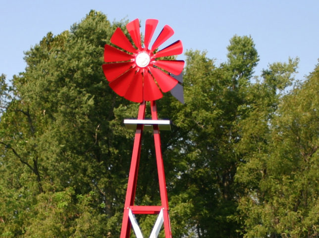 Large Backyard Windmills (Multiple Colors) | Herrmann's Fish Farm