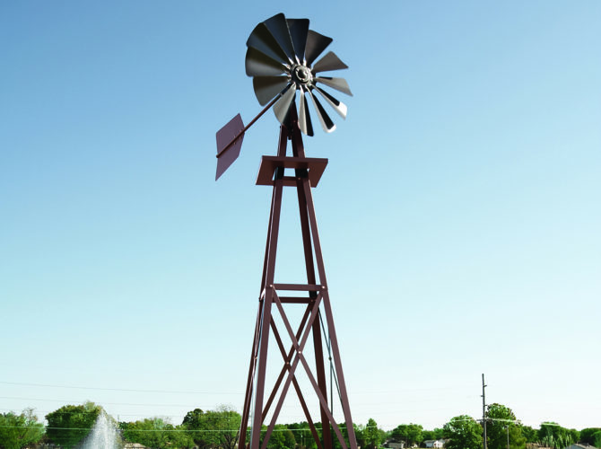 Small Backyard Windmill (Multiple Color Options) | Herrmann's Fish Farm