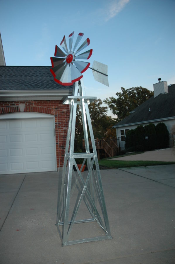 Small Backyard Windmill (Multiple Color Options) | Herrmann's Fish Farm
