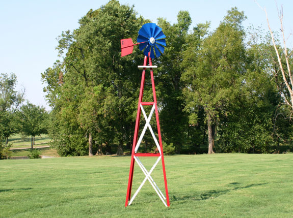 Large Backyard Windmills (Multiple Colors) | Herrmann's Fish Farm