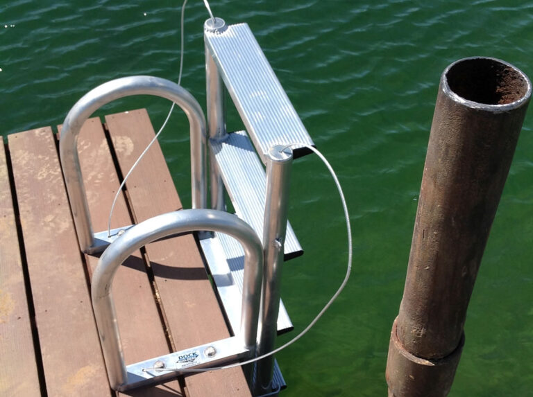 Floating Dock Ladder | Herrmann's Fish Farm